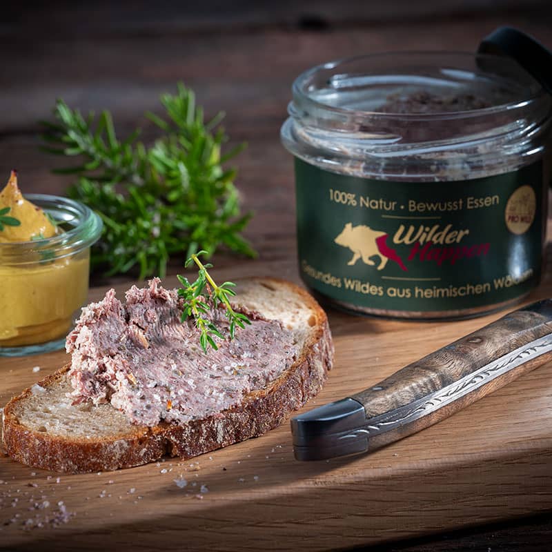 Wilde Leberwurst grob - 200g Glas | 100% Wildfleisch aus Deutschland ...